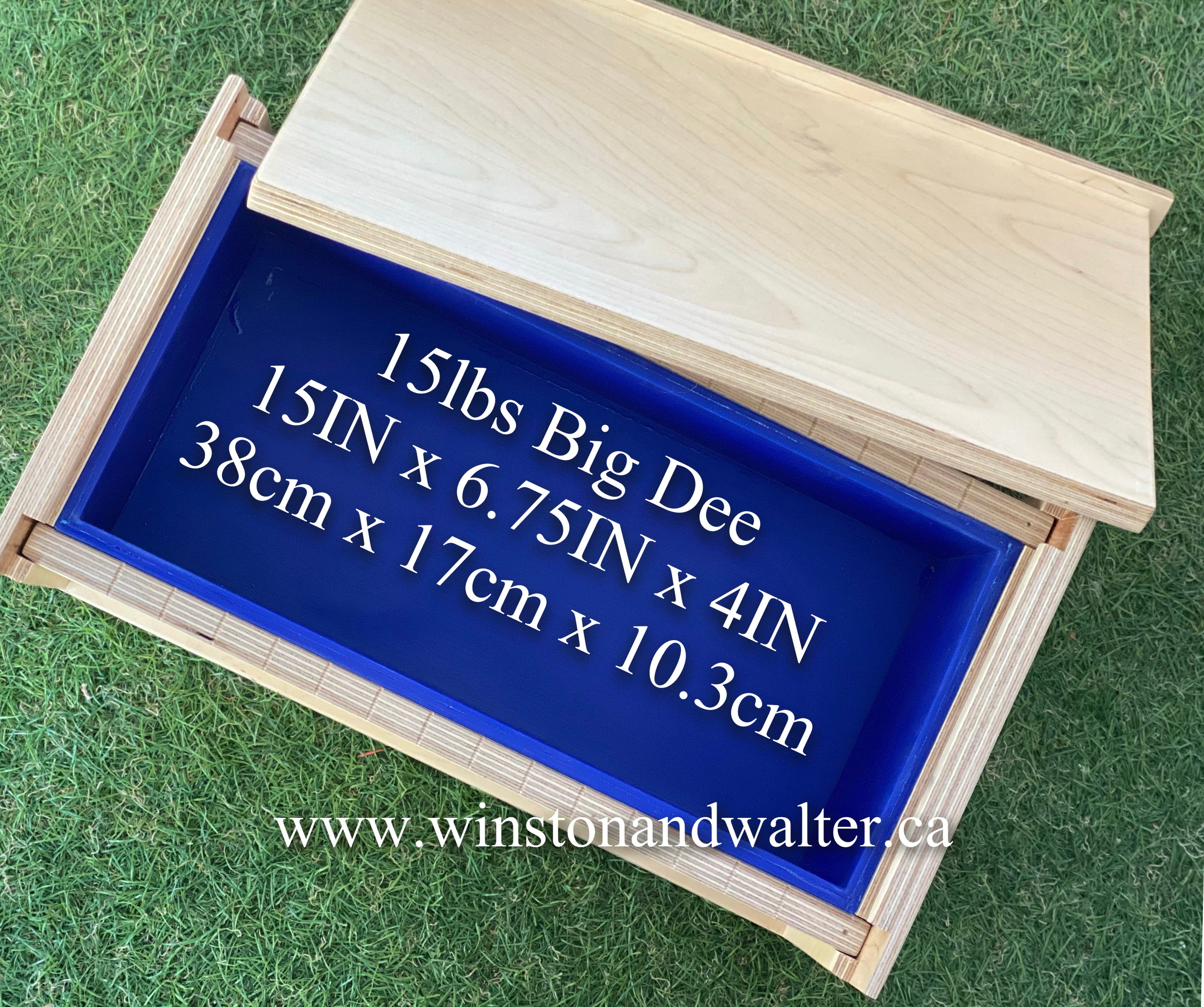 LAST ONE Big Dee 15lbs Tall & Skinny Slab Mold – W & W Artisanal Products